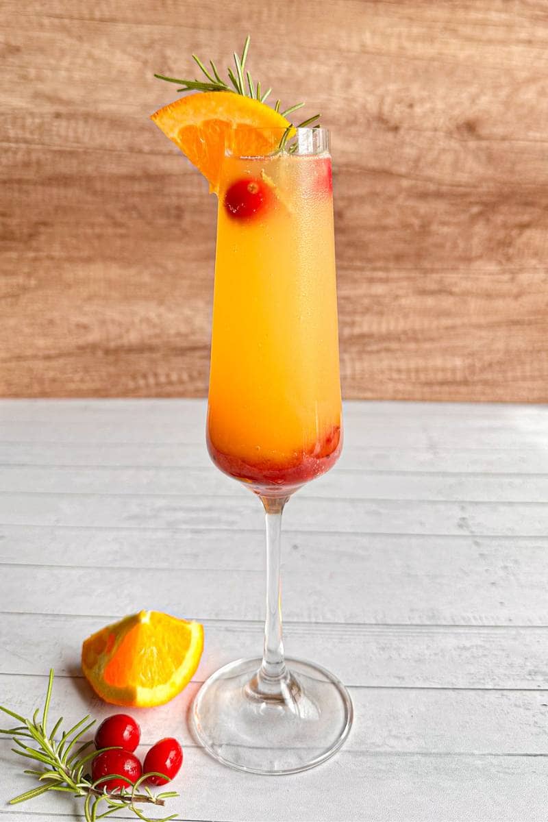 Cranberry Orange Mimosa