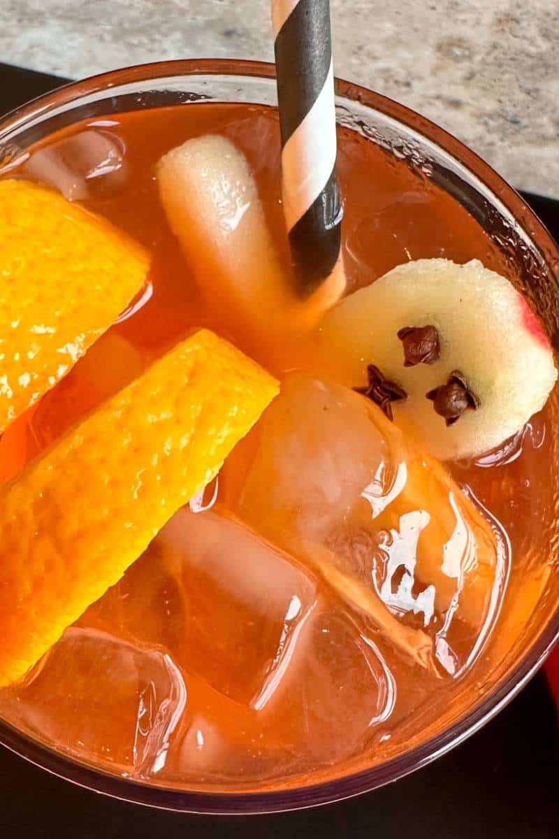 Halloween Apple Cider Aperol Spritz