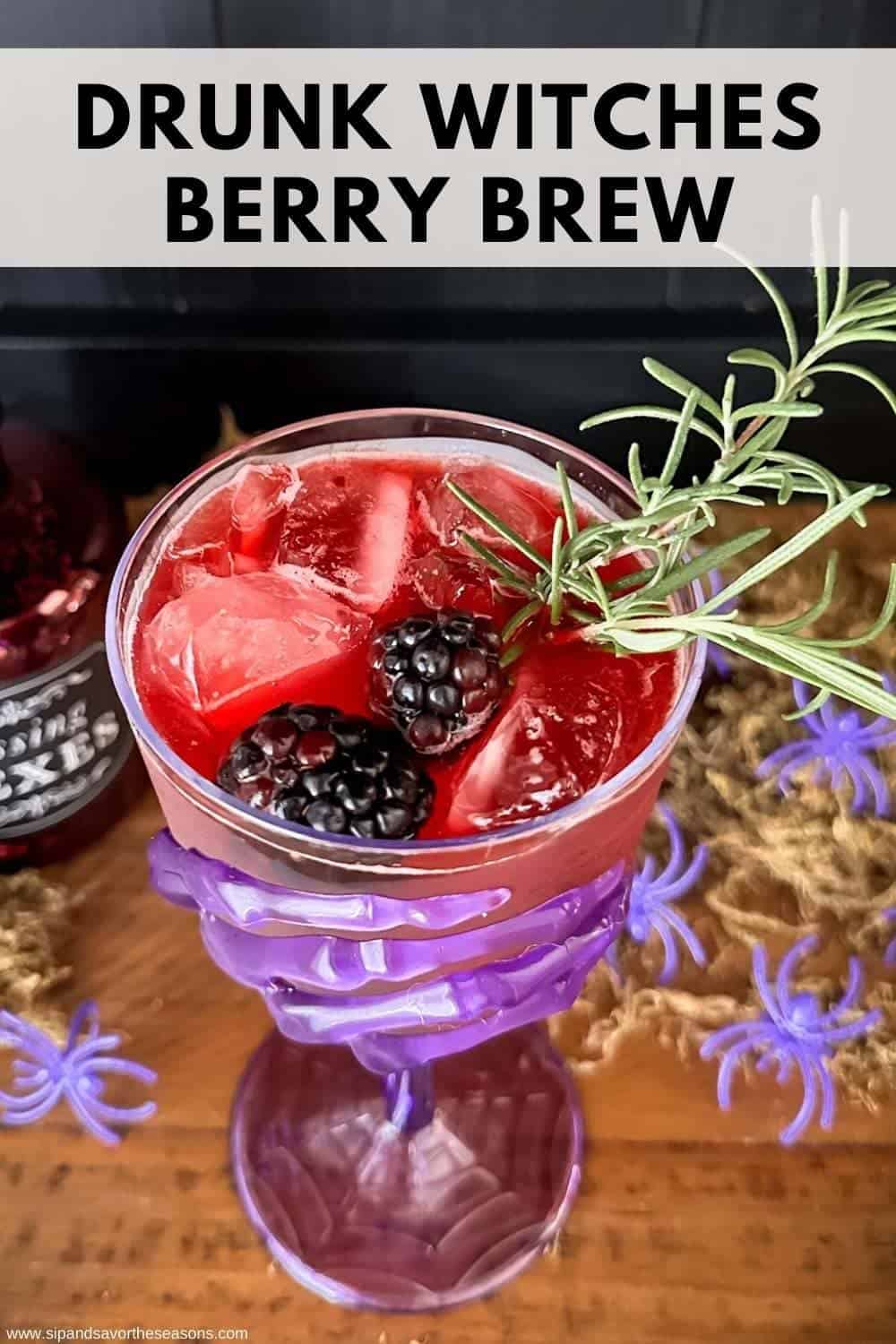 Berry Drunk Witch Drink