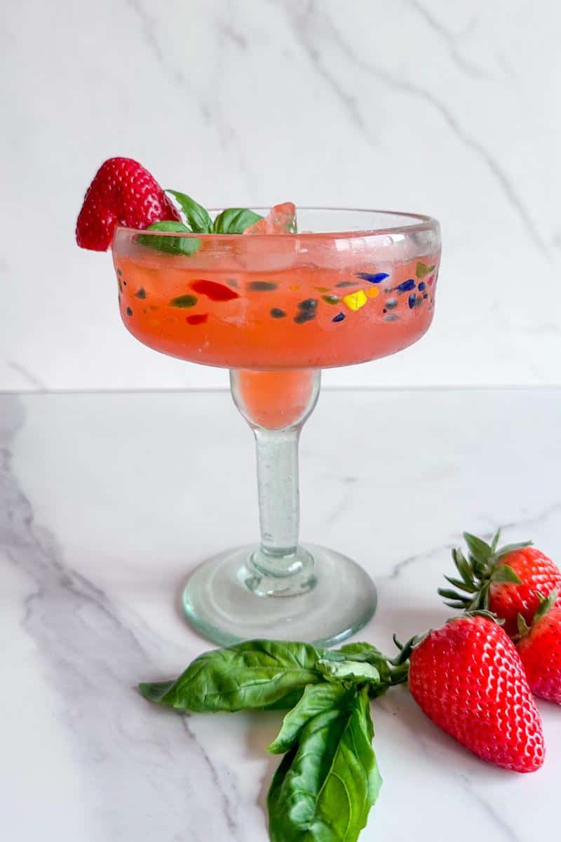 Strawberry Basil Margarita